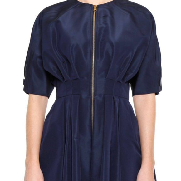 Dior | Jackets & Coats | Dior 0 Silk Dress Jacket In Blue Size 4 | Poshmark